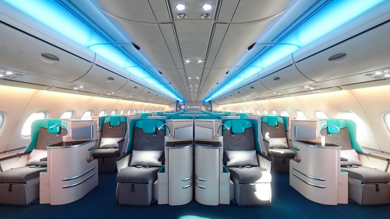A Look Inside The World S Largest Passenger Airplane Youtube