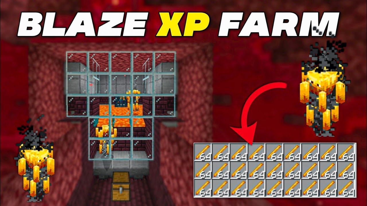 Minecraft Easiest Blaze Spawner Xp Farm Tutorial рџ ґ Blaze Rod Xp