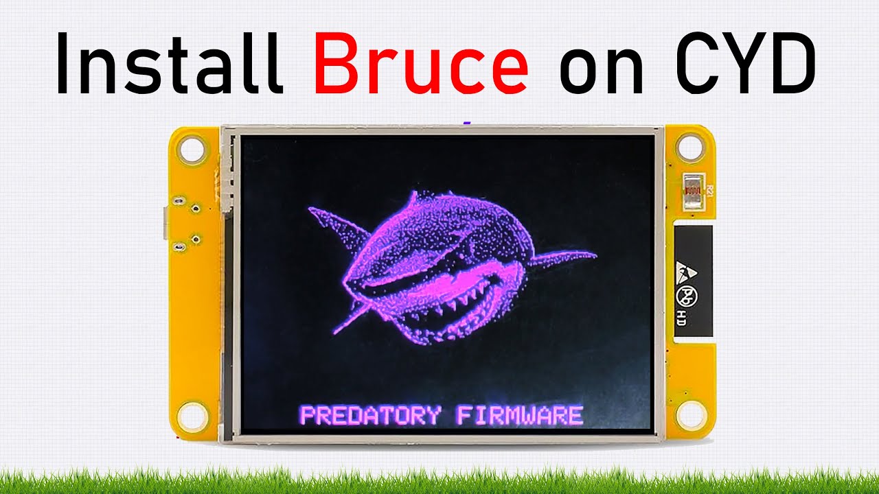 Install Bruce Firmware On Esp32 Cyd Easy Guide Cheap Yellow Display