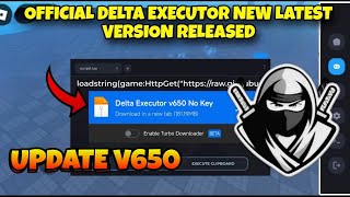 Delta Executor Mobile New Update V650 Delta Atualizado Delta Key ...