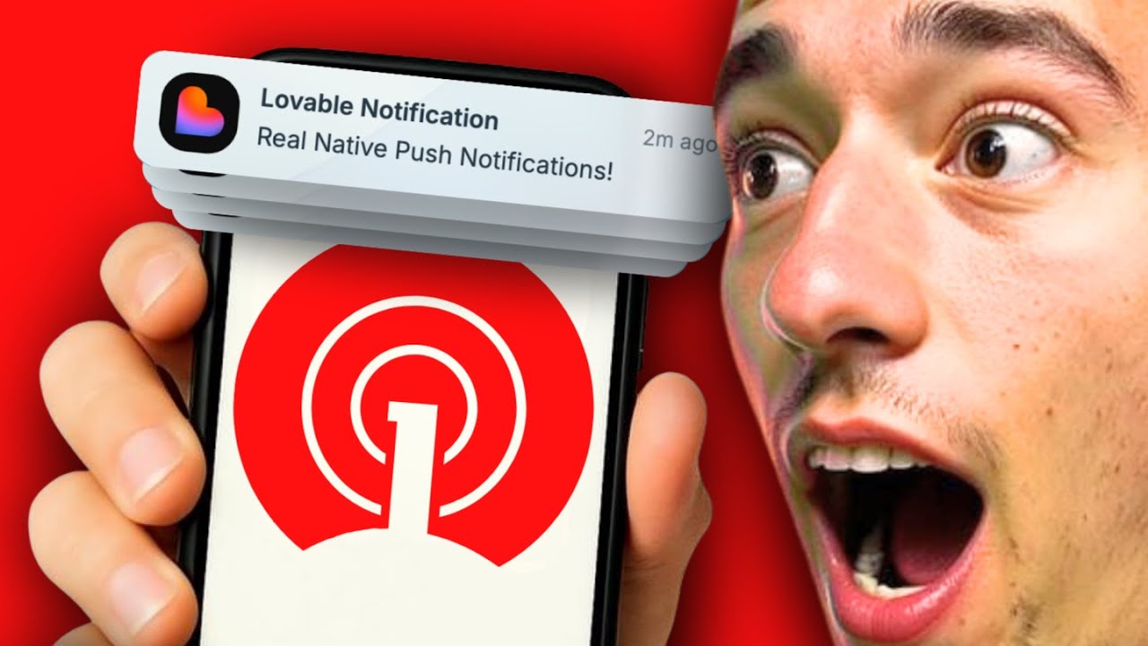 Push Notifications In Lovable Native Mobile Apps Youtube