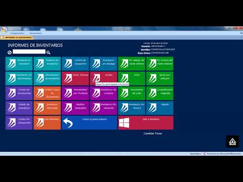 World Office Informes De Inventarios Youtube
