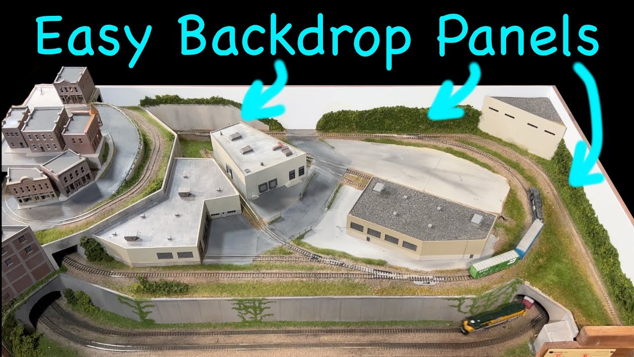 Building Model Railroad Backdrop At Holly Brough Blog
