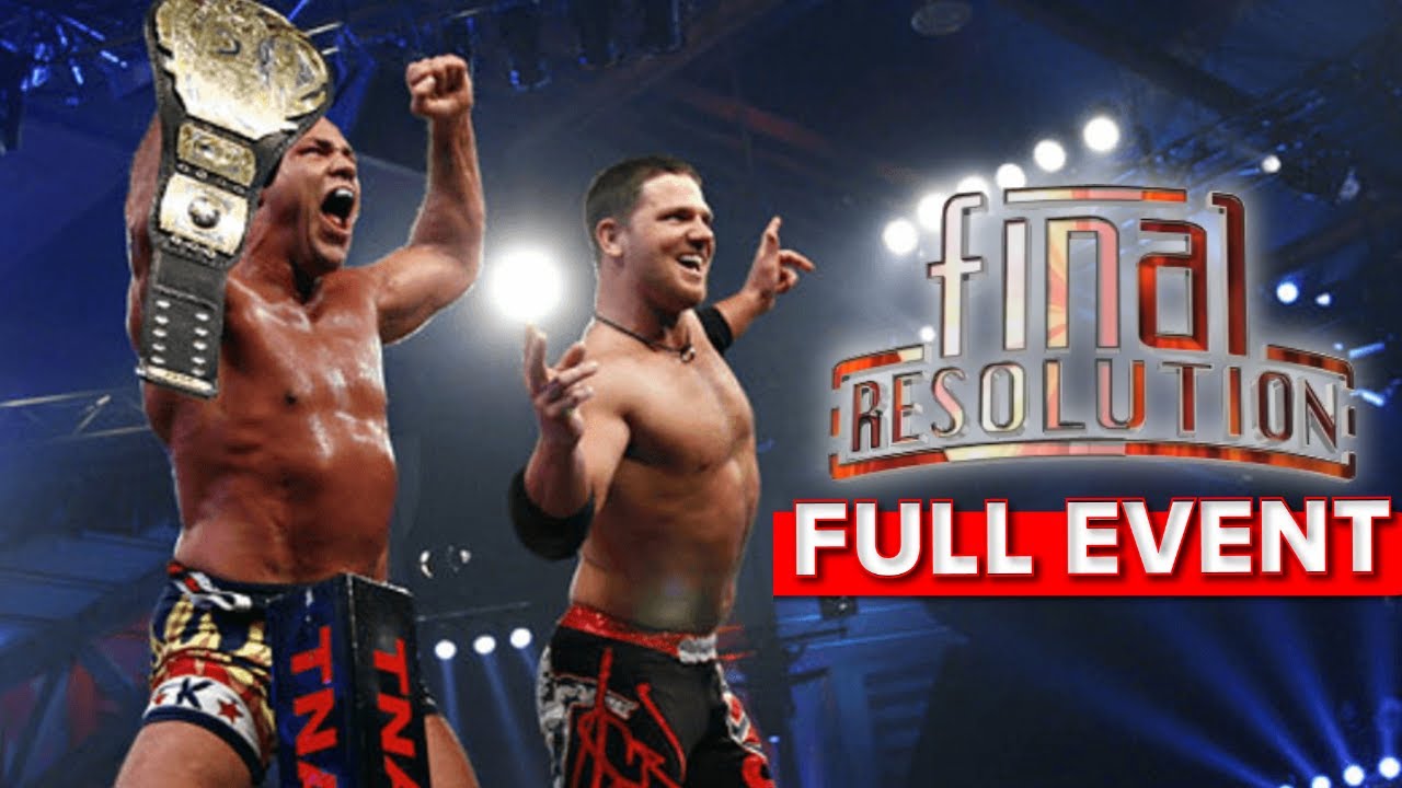 Final Resolution 2008 Full Ppv Kurt Angle Vs Christian Cage Gail