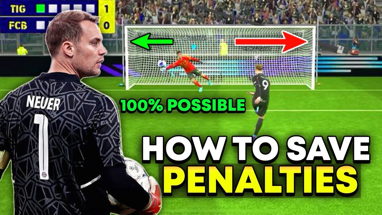 How To Save Penalties 100 Win Rate 100 Predict The Right Spot In