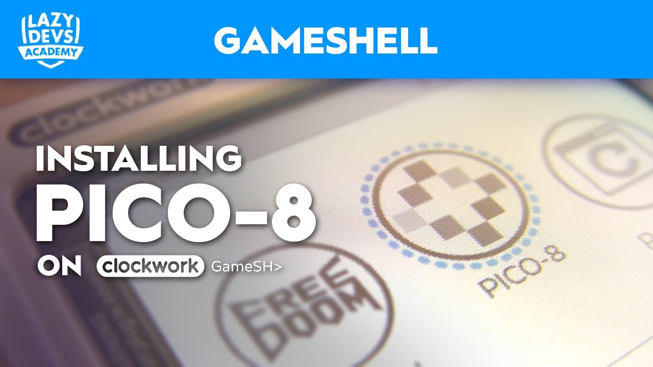 Installing Pico 8 Gameshell Youtube