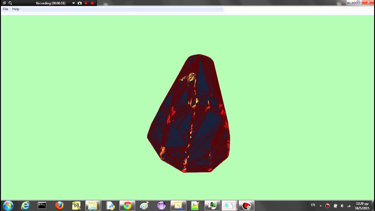 A First 3d Convex Hull Implementation Using Quickhull Youtube