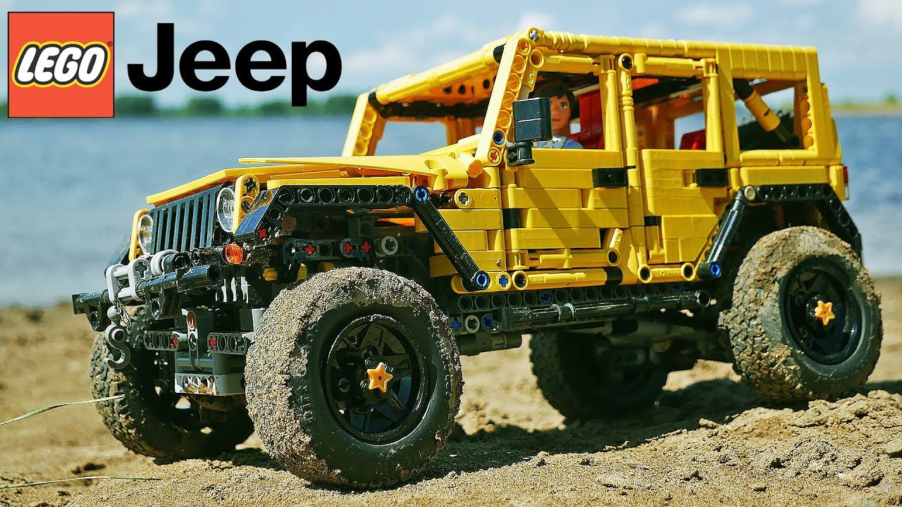 Lego Technic Jeep Wrangler Unlimited Jk Madoka With Sbrick Youtube