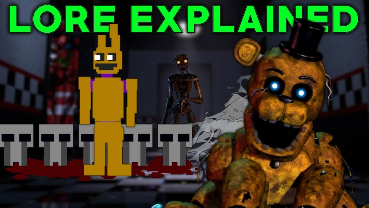 Fnaf Lore Explained Ft Game Theory Ryetoast More Youtube