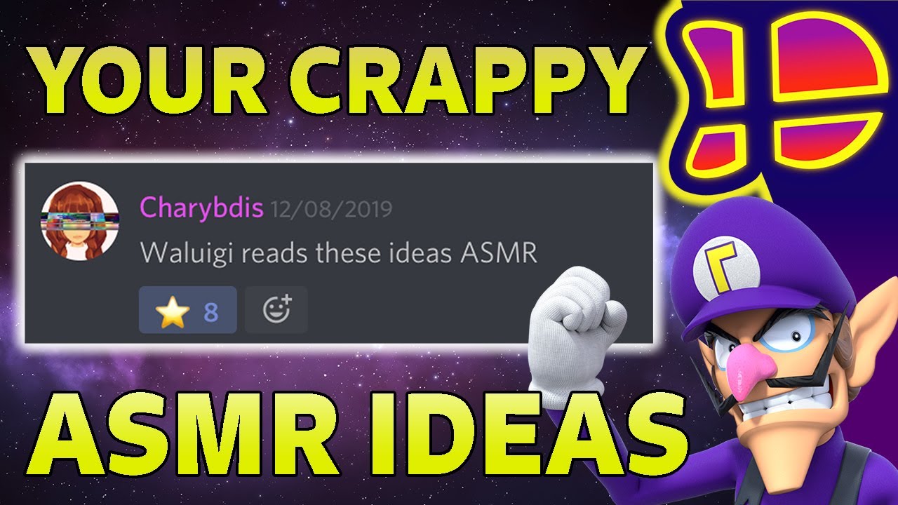 Waluigi Reads Your Awful Asmr Ideas Asmr Youtube