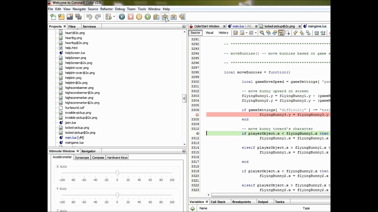 Lua Glider Ide Debugger Features Overview Youtube