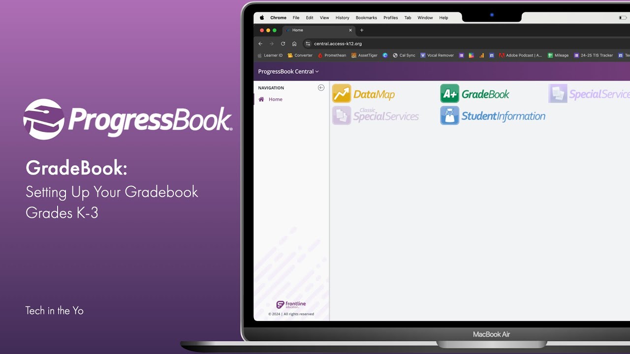 Progressbook Setting Up Your Gradebook Grades K 3 Youtube