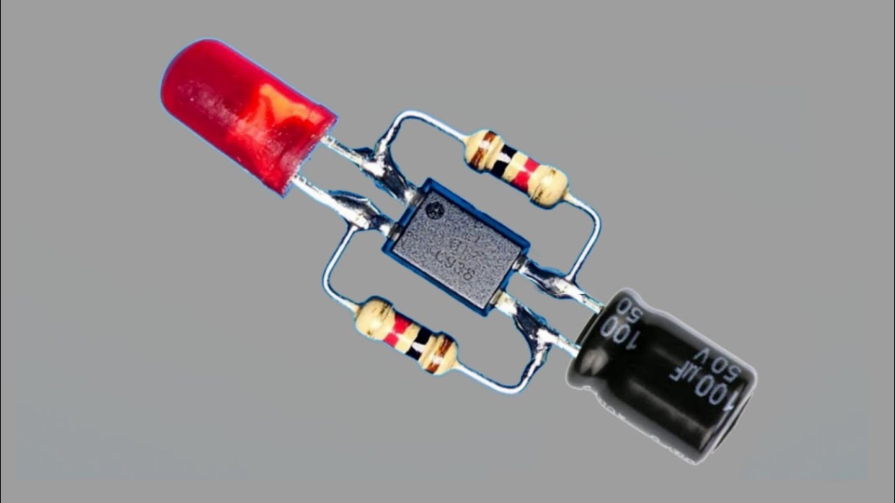 How To Make Decorative Project Using Pc817 Optocoupler Youtube