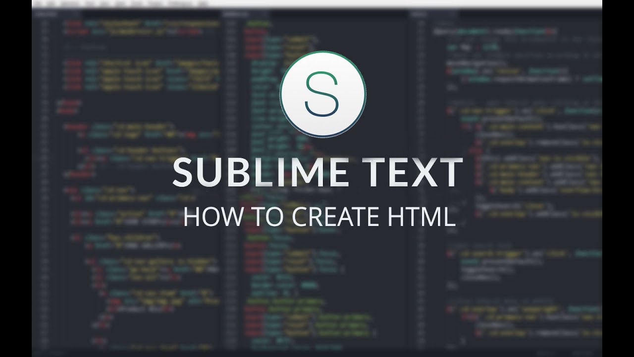 2 создаем первый Html файл Sublime Text 2 How To Create Html In