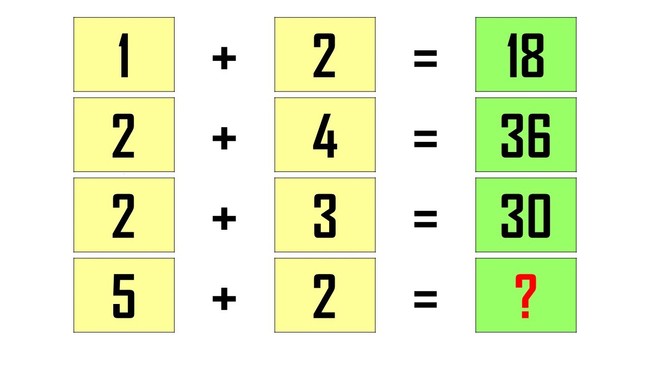 Can You Solve This Math Logic Puzzle Youtube