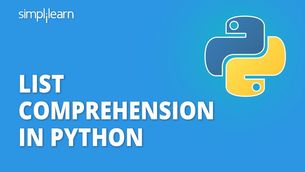 List Comprehension In Python Python For Beginners Python Tutorial