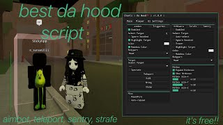 Chants The Best Da Hood Script Visuals Aimlock Teleport Esp 2025 ...