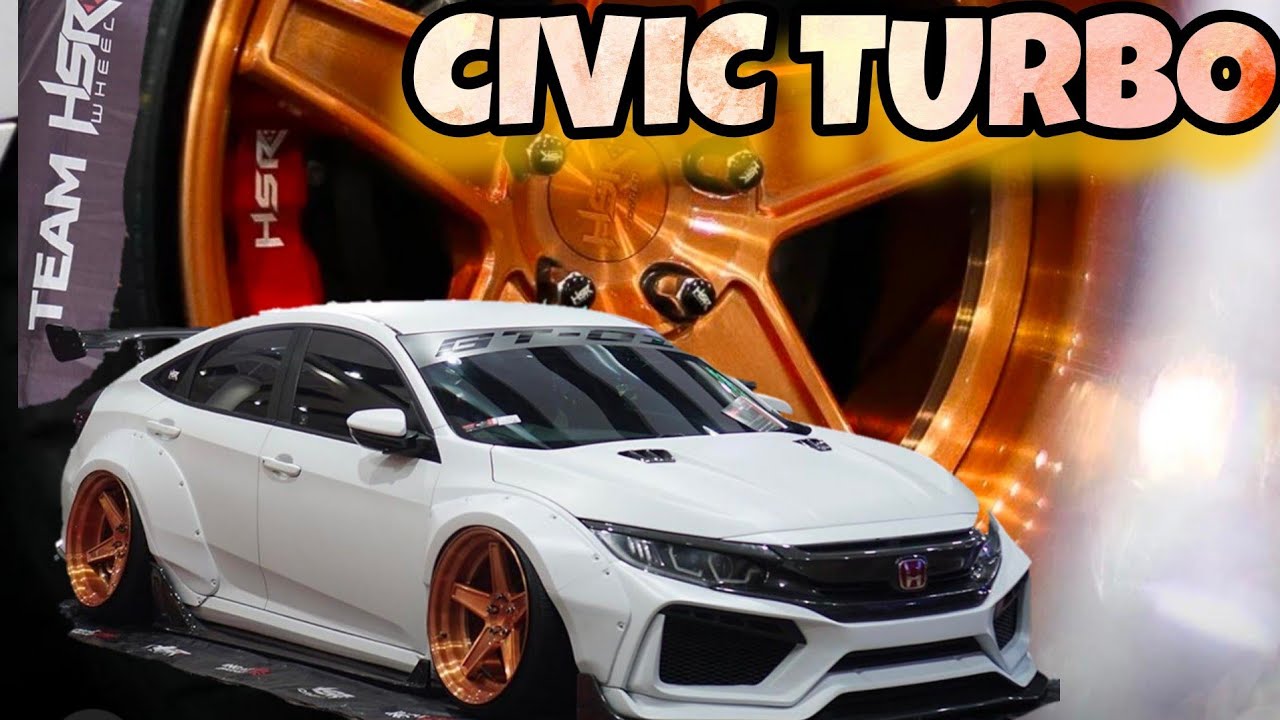 рџ ґ Honda Civic Turbo Rocket Bunny By Hsr Wheels Youtube