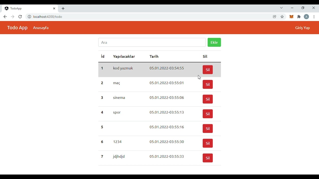 Angular 12 Todo List Youtube