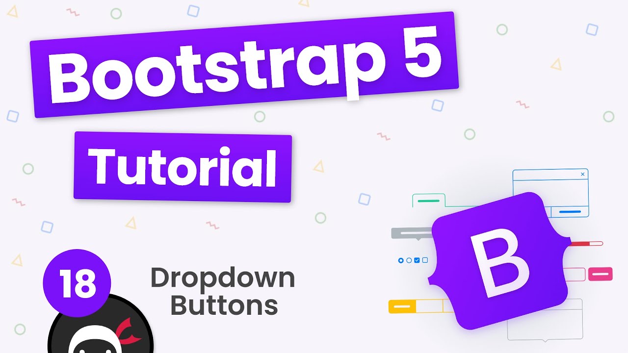 Bootstrap 5 Crash Course Tutorial 18 Dropdowns Youtube