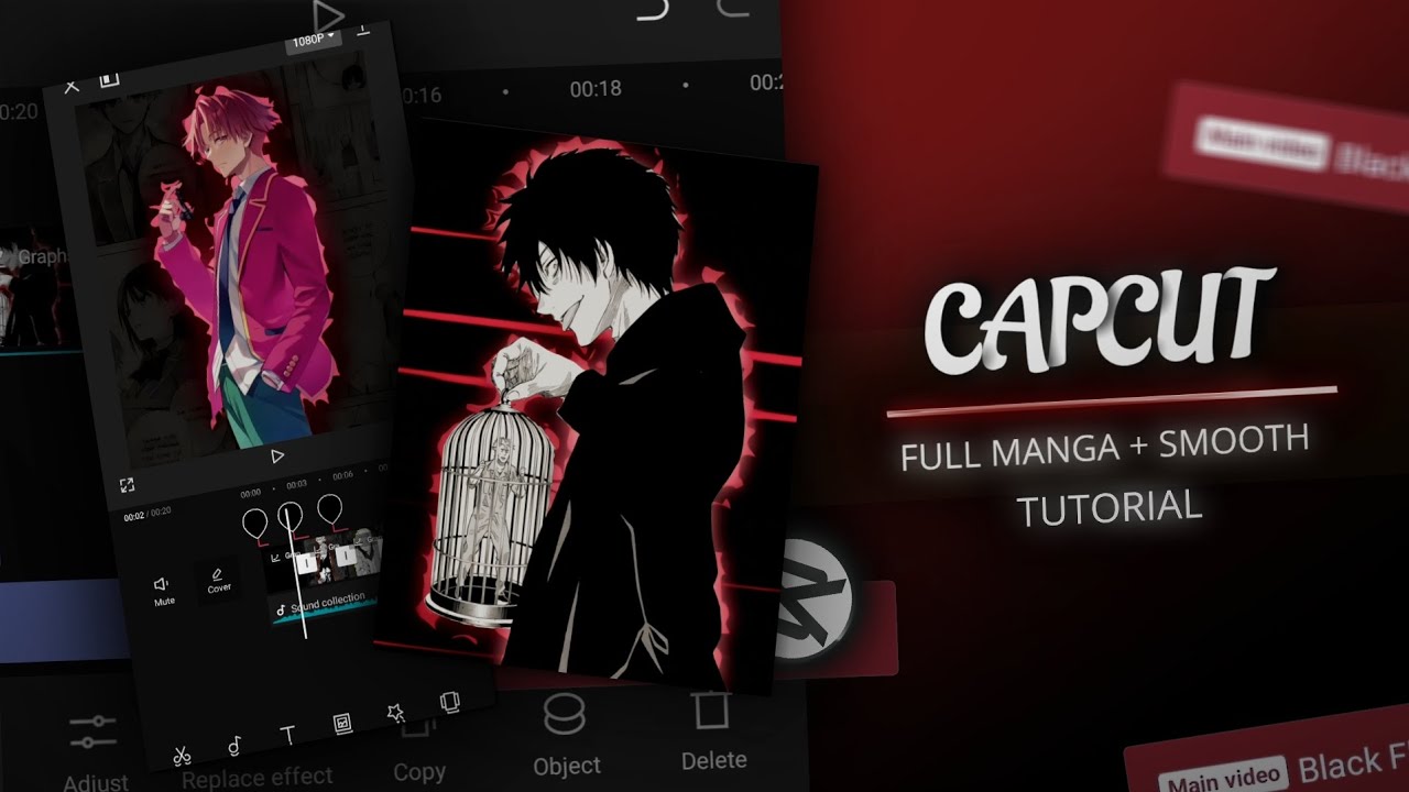 Full Manga Edit Tutorial On Capcut Capcut Tutorial Youtube
