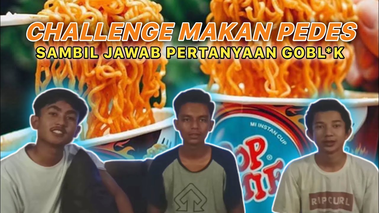 Challenge Makan Pedas Ending Ngakak Youtube