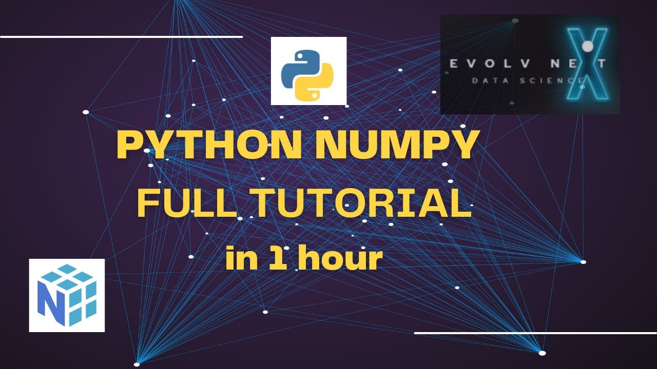 Numpy Full Tutorial For Data Science Data Analytics Numpy In Python