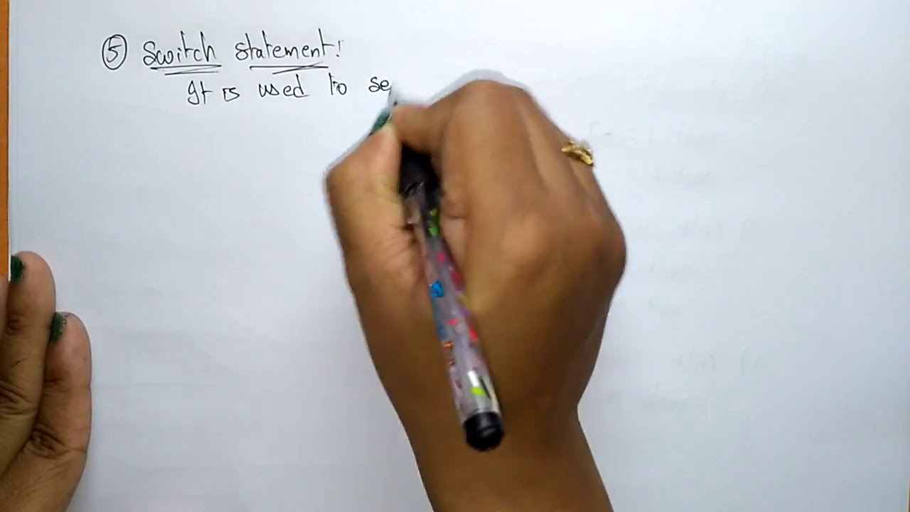 Switch Case In C Programming Examples C Programming Lec 24 Youtube