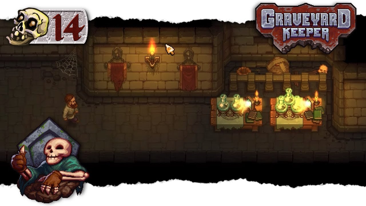 Graveyard Keeper Gameplay Español Ep14 Mesa De Alquimia I Y Ii