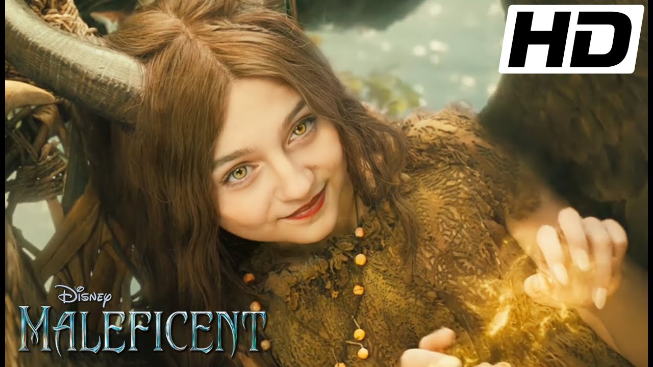 Maleficent 2014 Young Maleficent Flying Scene Clipside Youtube