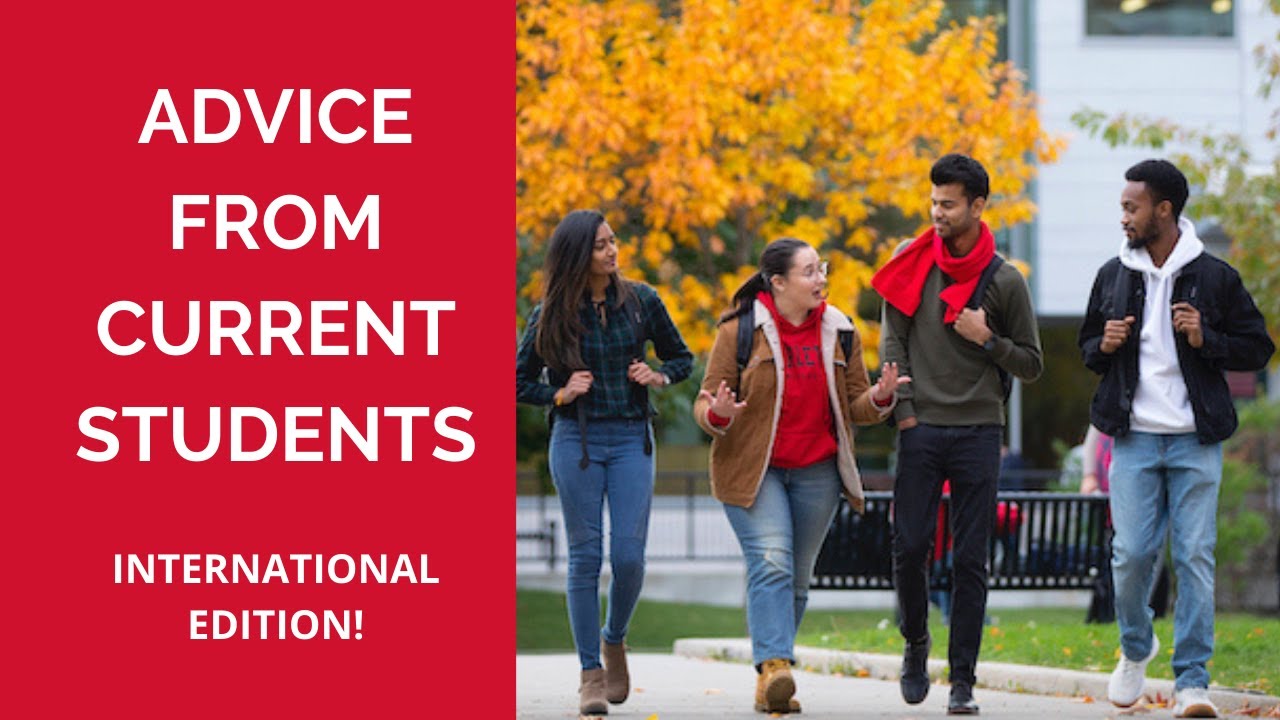 Advice From Current Students International Edition Youtube