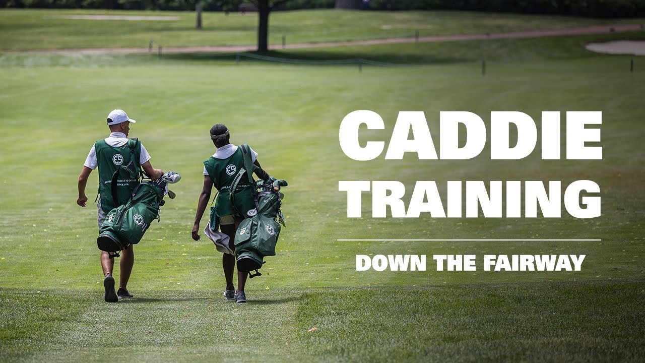 Caddie Training Down The Fairway Youtube