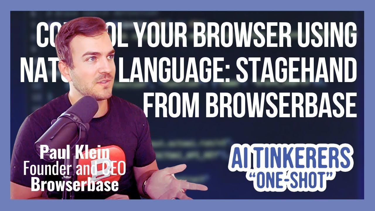 Browserbase Automate The Web With Stagehand Open Source Youtube
