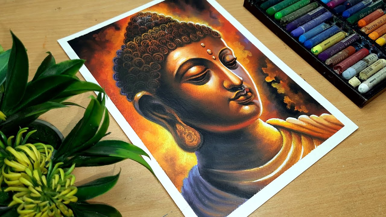 Gautama Buddha Face Paintings