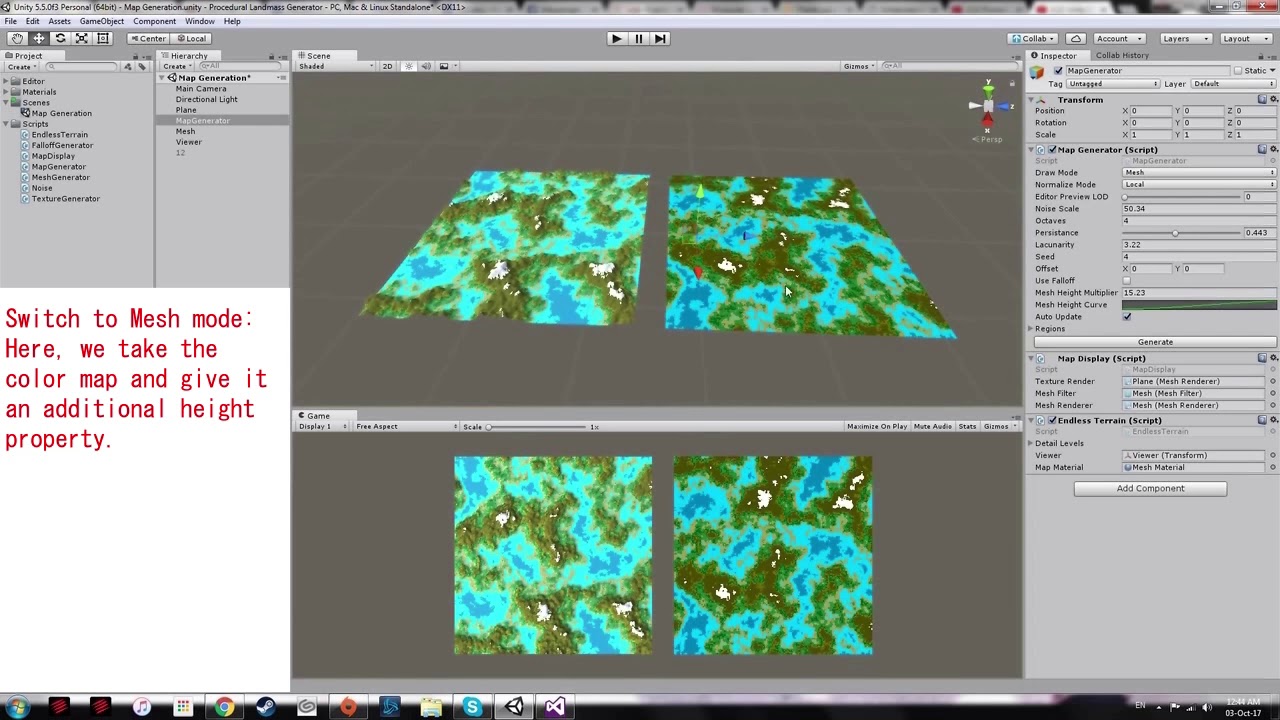 Map Generator Demo Wip Youtube
