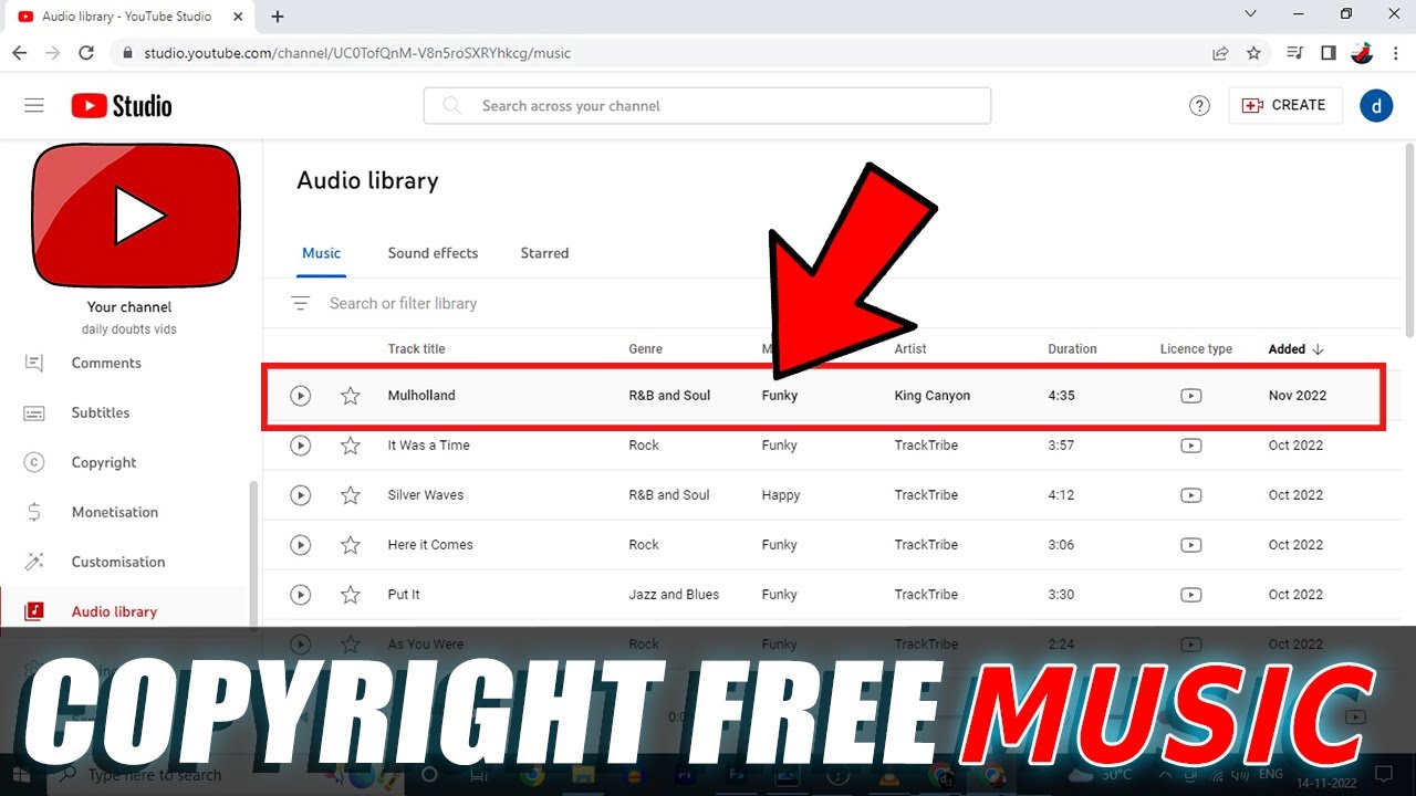 Top Copyright Free Background Music On Youtube Audio Library Youtube