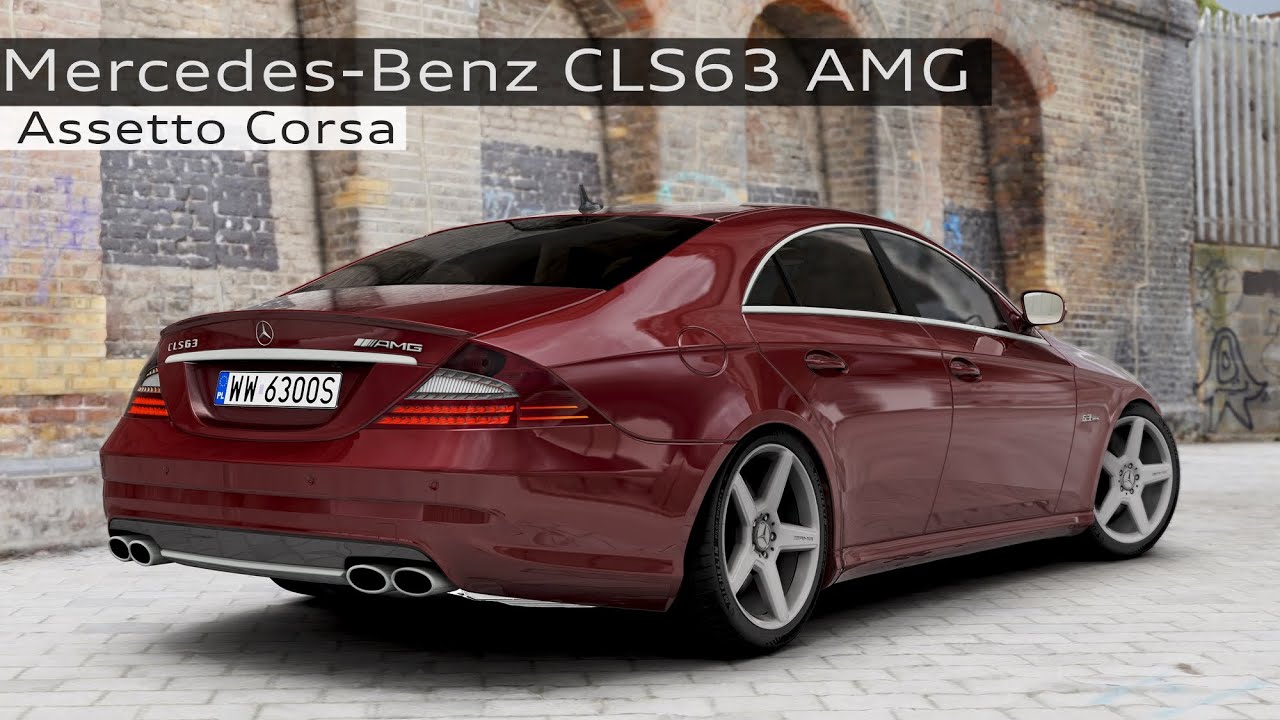 Assetto Corsa Mercedes Benz Cls63 Amg W219 2008 Youtube