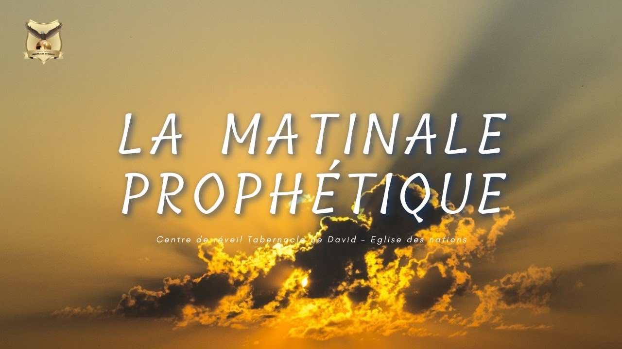 Matinale Priere Prophétique 20 04 2023 Youtube