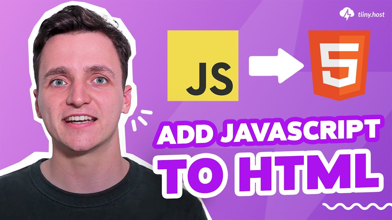 How To Add Javascript To Html Youtube