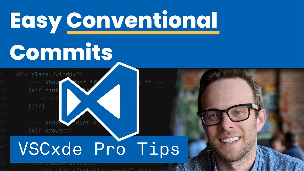 Easy Conventional Commits In Vscode Vscode Pro Tips Youtube