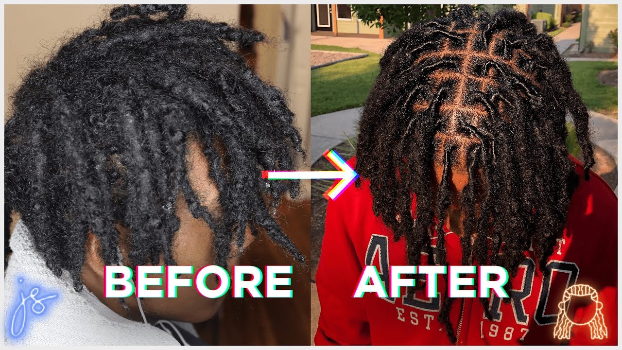 Dreadlocks Before And After Men