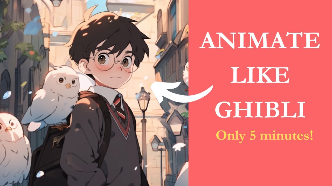 Ghibli Style Ai Animations In 5 Mins Ultimate Tutorial Youtube