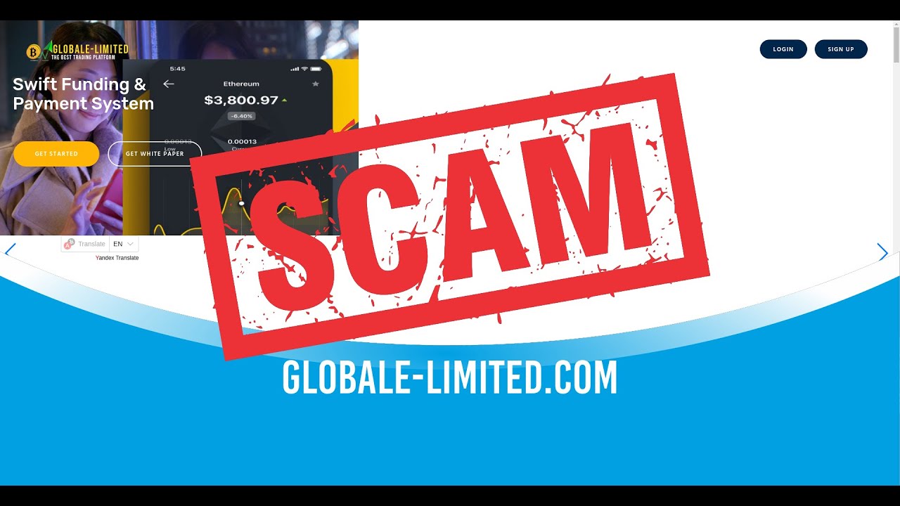 Globale Limited Scam Youtube