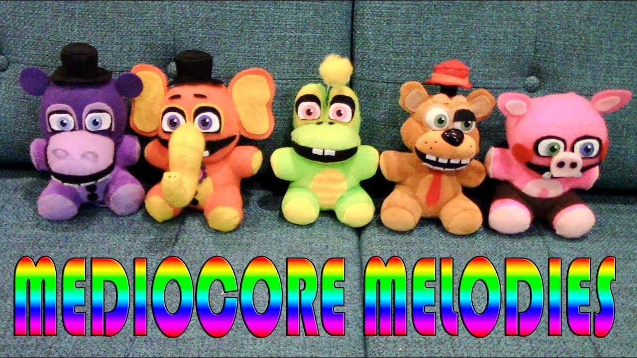 Mediocore Melodies Plushies Orville Elephant Mr Hippo Pig Patch