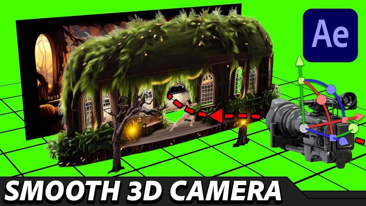 Smooth 3d Camera Movement Tutorial In After Effects рџћґ Youtube