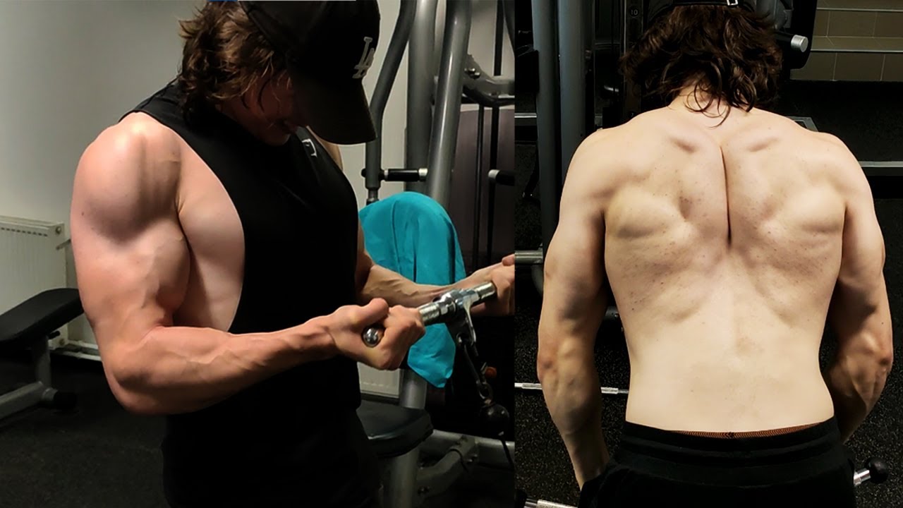 Insane Bicep Back Workout Youtube