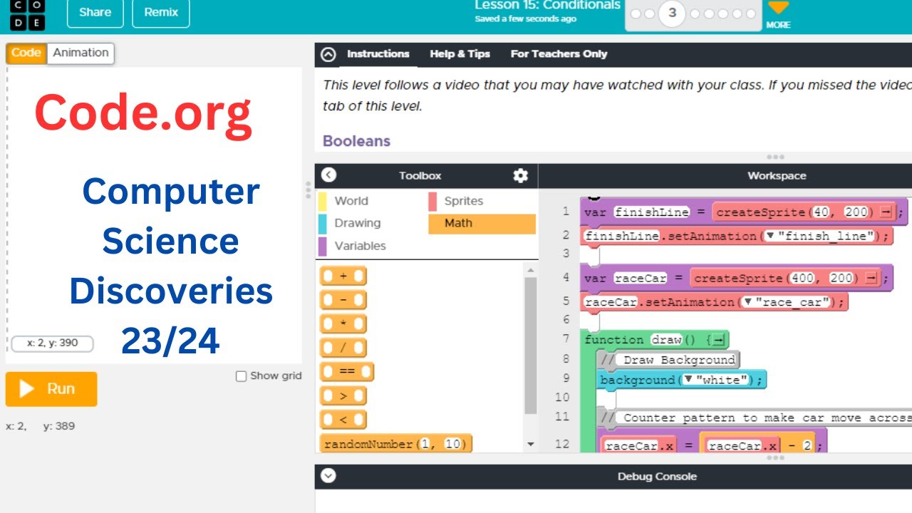 Code Org Csd Unit 3 Lesson 4 7 Missing Shapes Shapes And Parameters