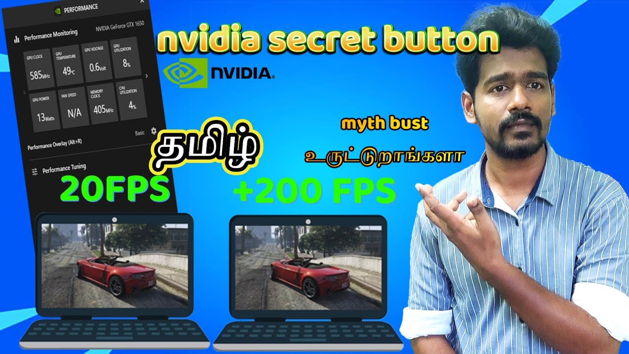 Get An Fps Boost On Your Pc With This Secret Nvidia Button Pc Build