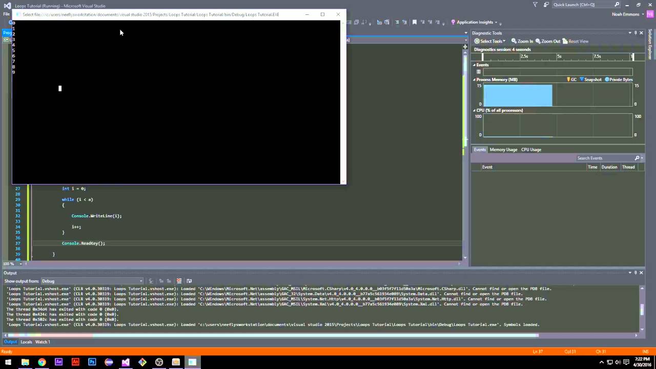 Programming Tutorial Loops Youtube