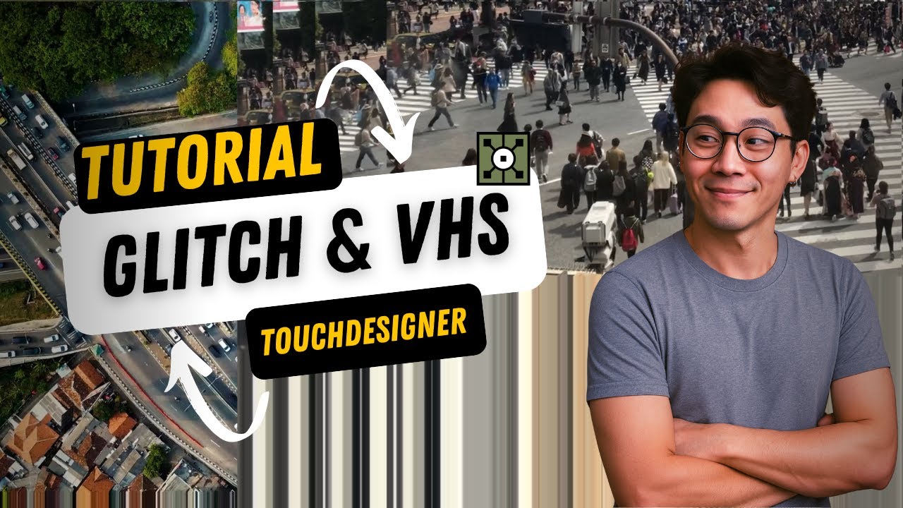 Tutorial Glitch And Vhs Effect Touchdesigner Youtube